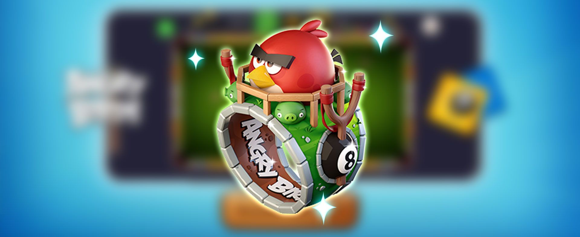 8 Ball Pool - Angry Birds Table & Ring