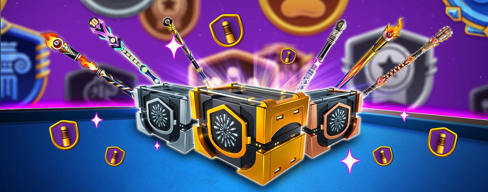 8 Ball Pool - New Anniversary Cue Collection