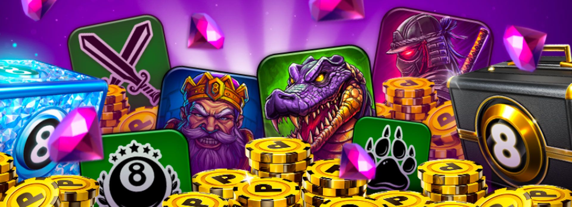 8 Ball Pool - Cue Collections