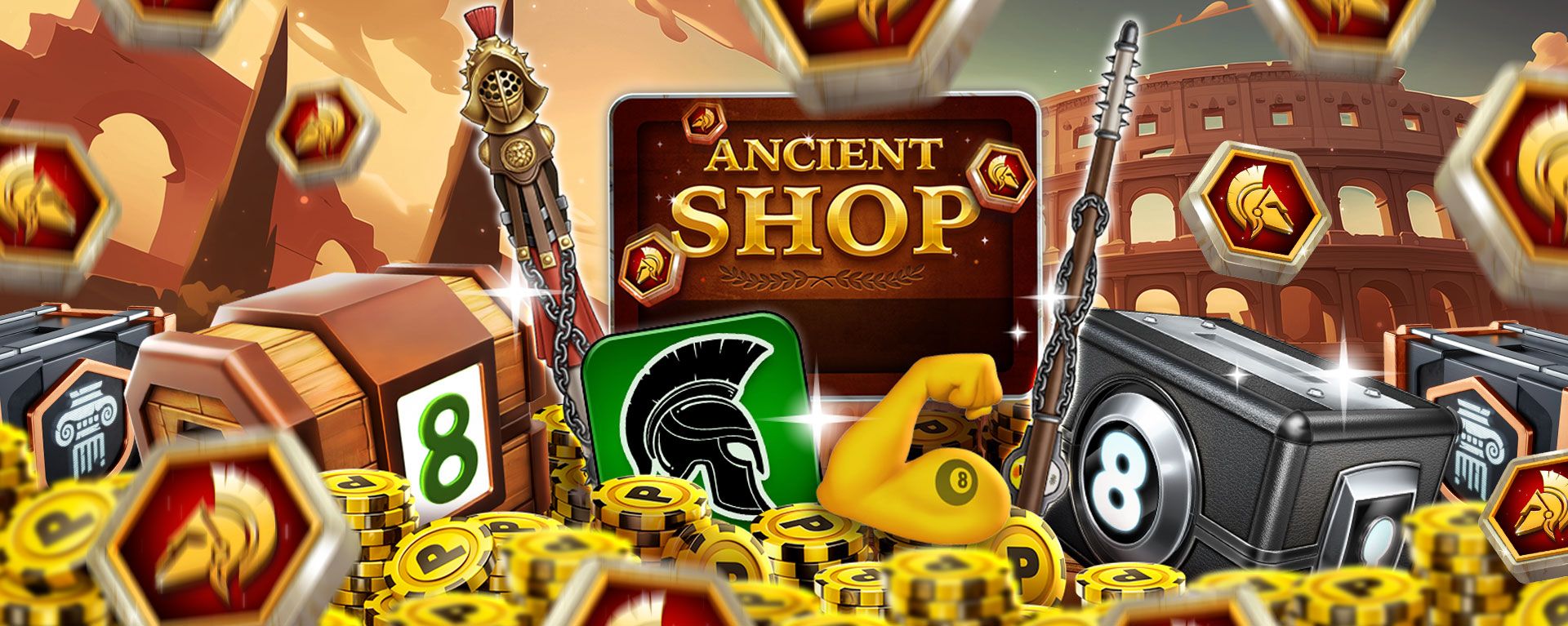 8 Ball Pool - Ancient Rome Season