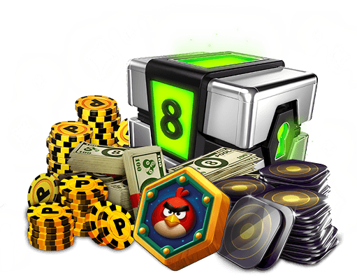 8 Ball Pool - Angry Birds Cue Set